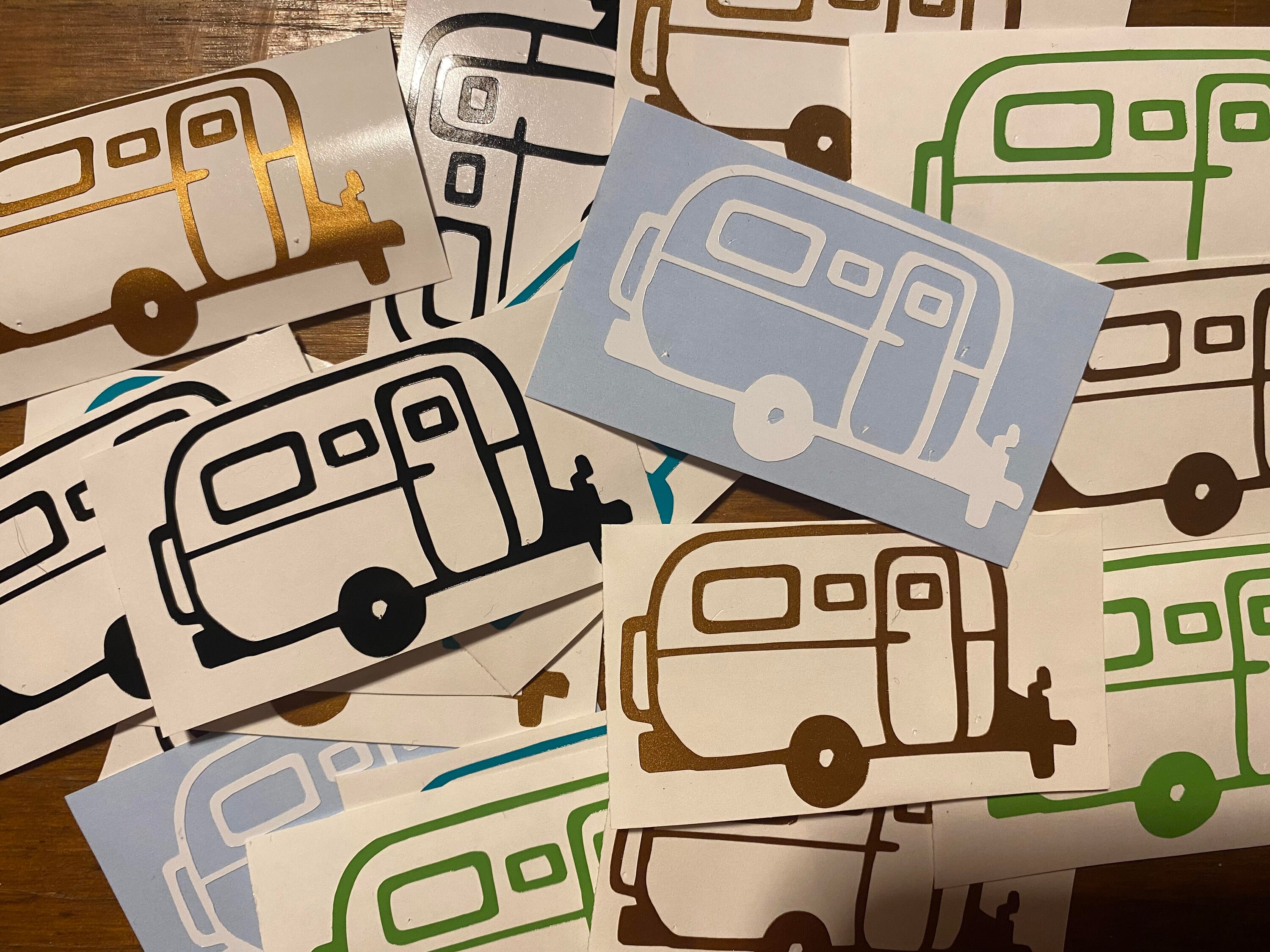 Vinyl Camper Decal - Etsy