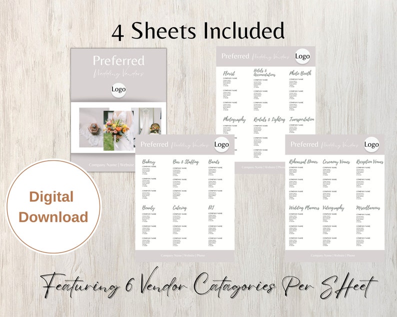 Wedding & Event Vendor Preferred List | Recommended Vendors | Preferred ...