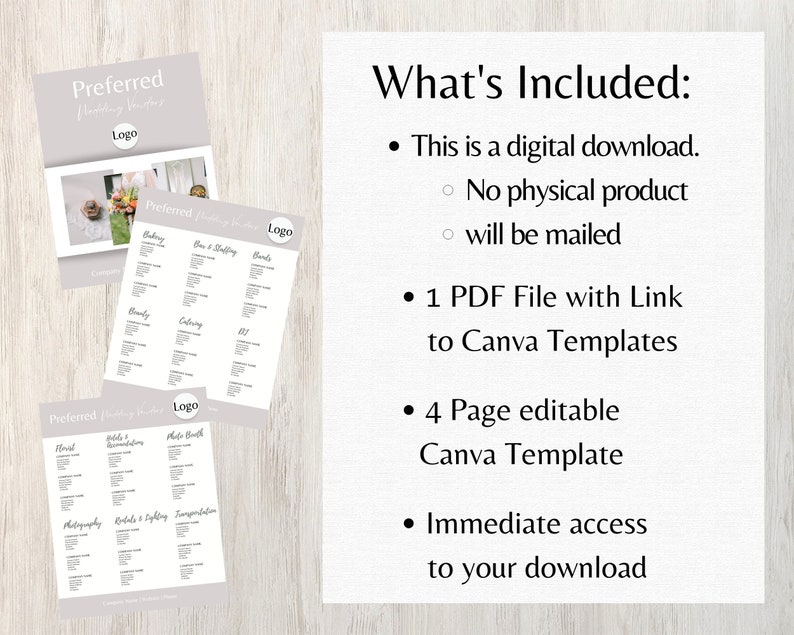 Wedding & Event Vendor Preferred List | Recommended Vendors | Preferred ...