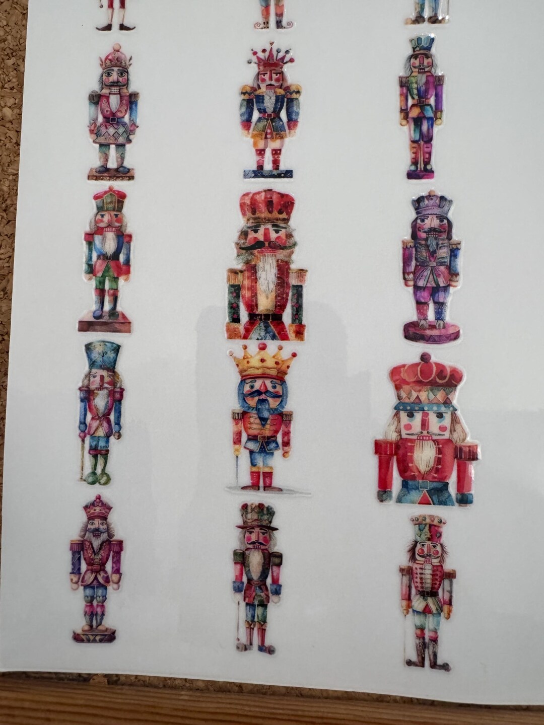 Christmas Nutcracker Stickers- - Etsy