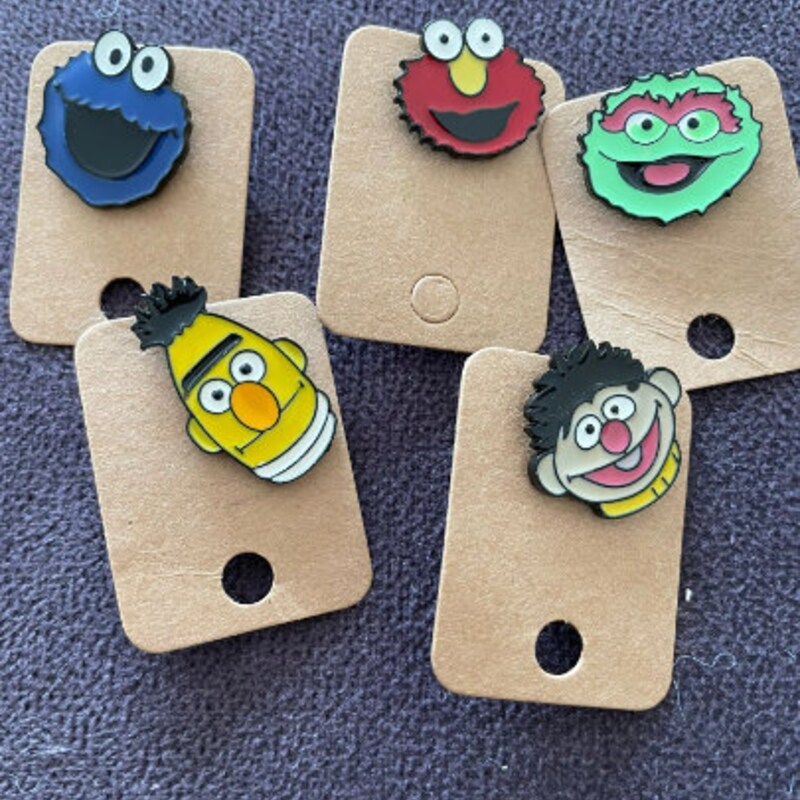 Sesame Street Pins - Etsy