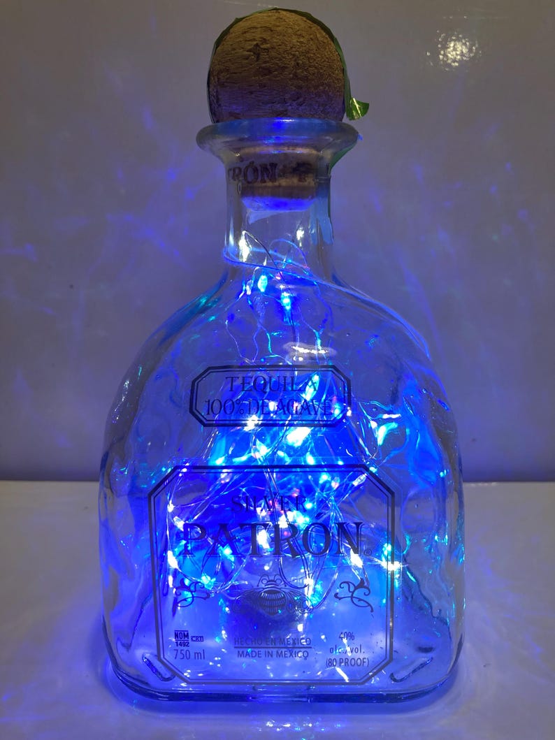 Patron Tequila Bottle Light - Etsy