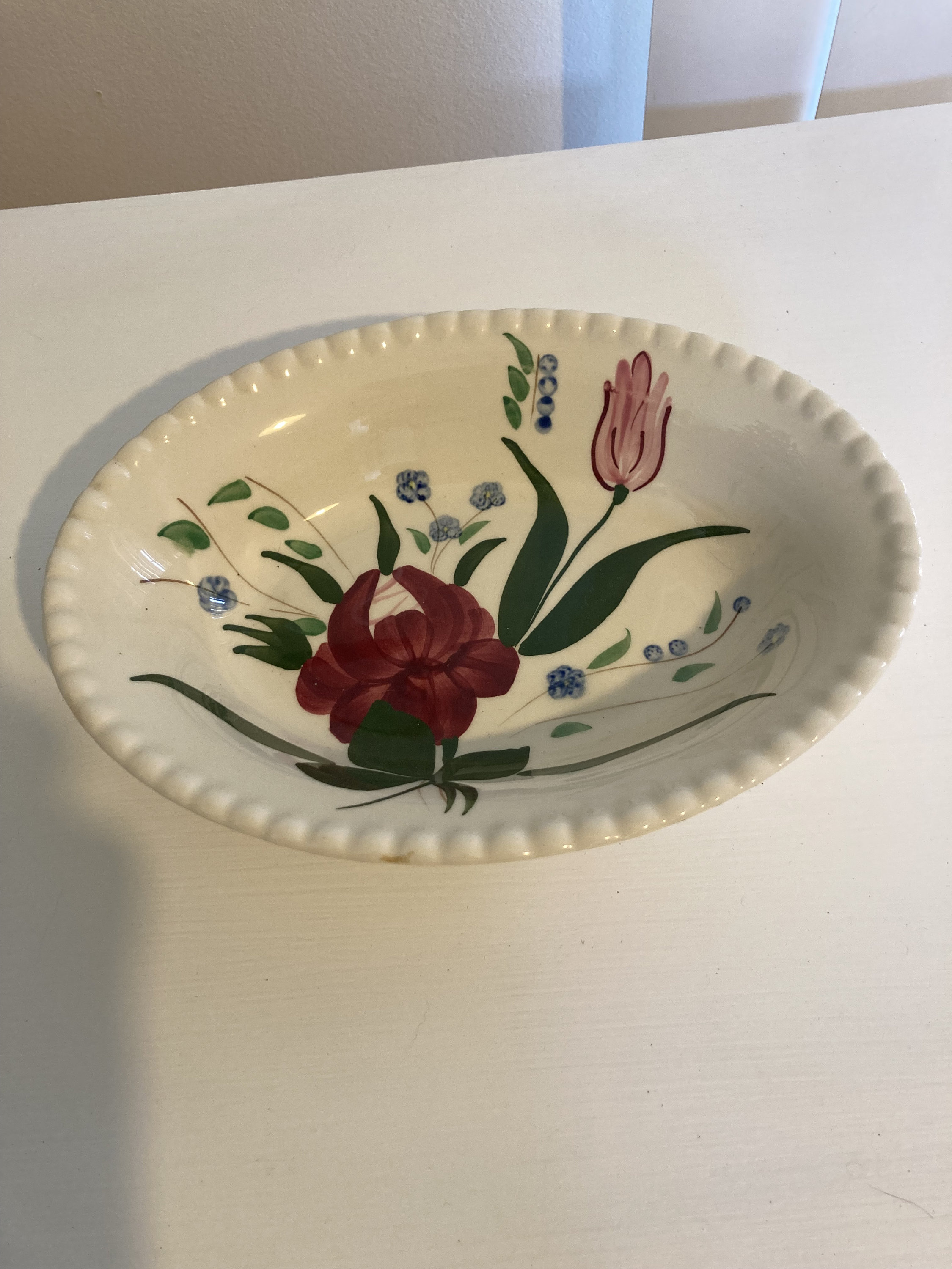 Candlewick Bluebell Bouquet China Blue Ridge Southern Pottery - Etsy