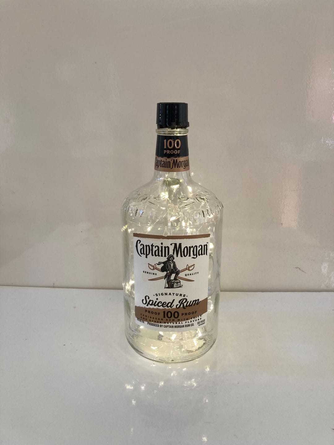 Captain Morgan Bottle Lamp - Etsy