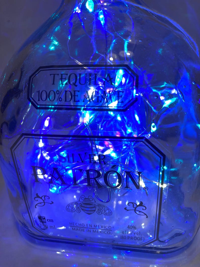 Patron Tequila Bottle Light - Etsy