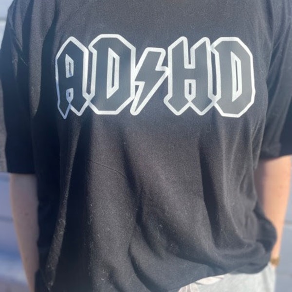 Ac Dc Adhd Shirt - Etsy