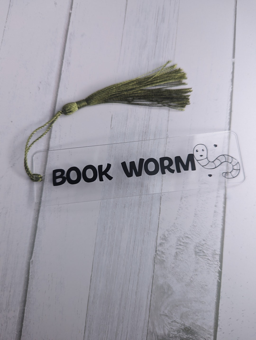 Book Worm Bookmark Adorable Book Lover Reader Librarian Gift for ...
