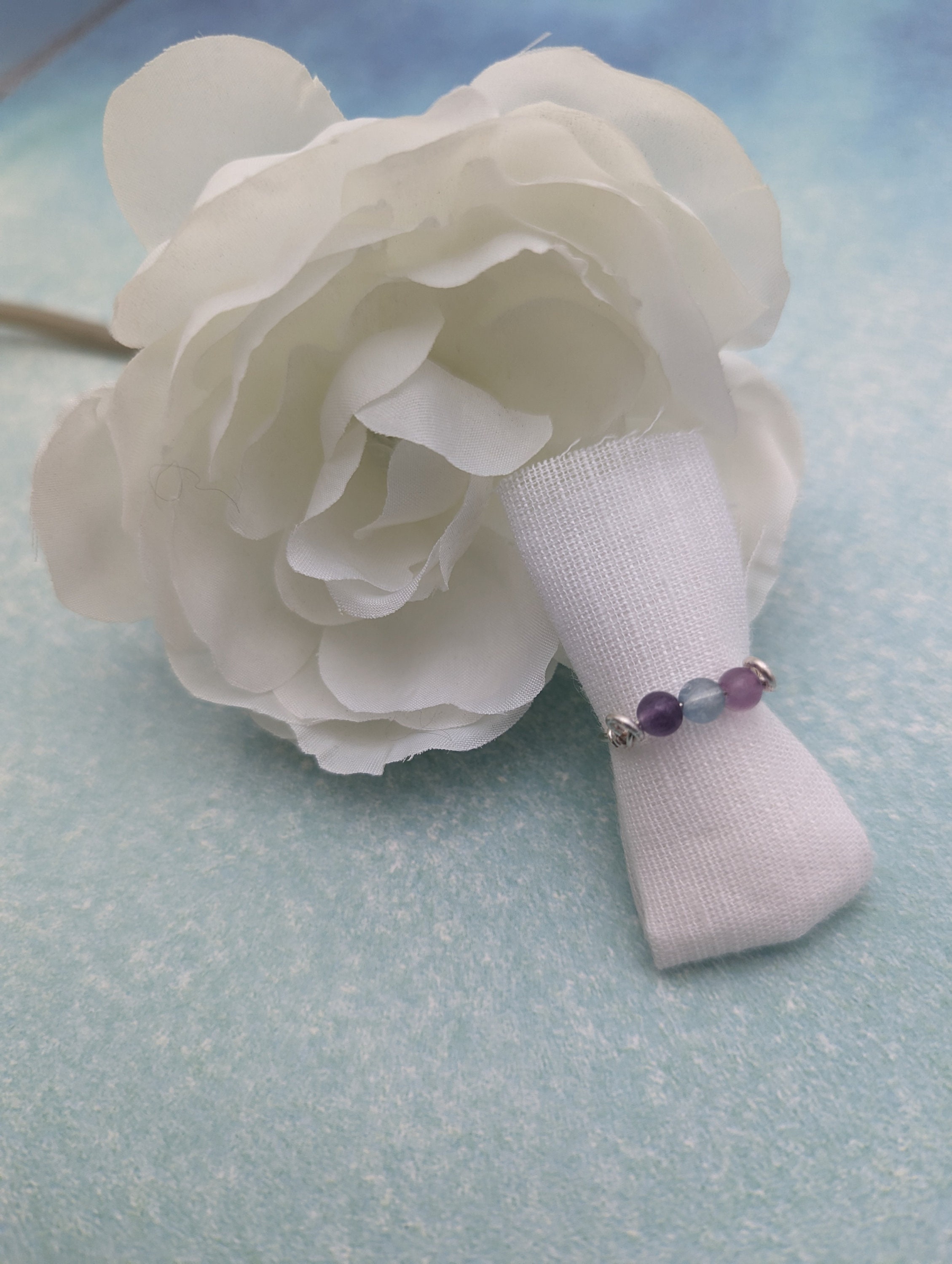 Rainbow Fluorite Crystal Sterling Silver Wire Wrapped Fidget Ring - Etsy