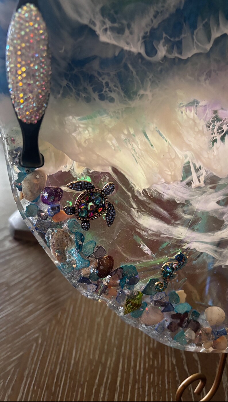 Jewel Ocean Wave Tray - Etsy