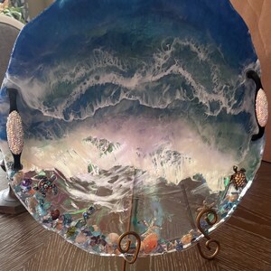 Jewel Ocean Wave Tray - Etsy