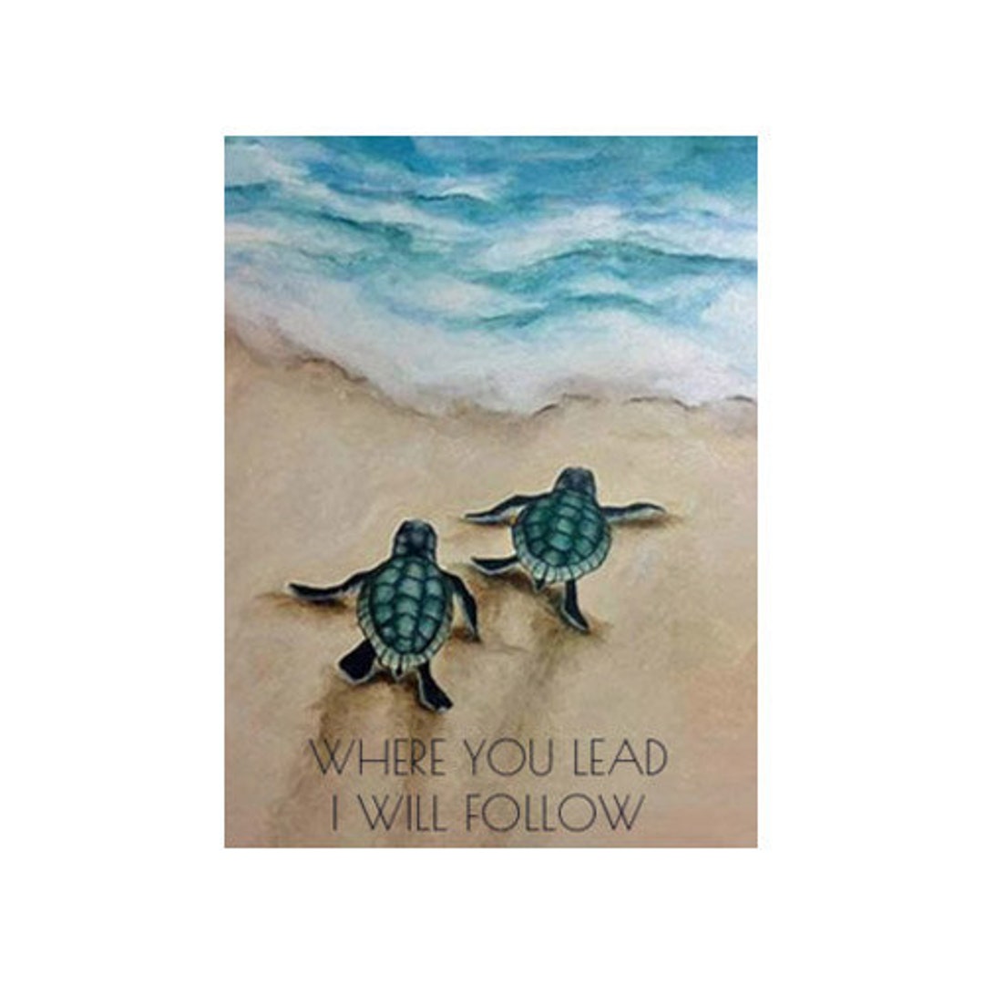 Sea Turtles Anniversary Card - Etsy