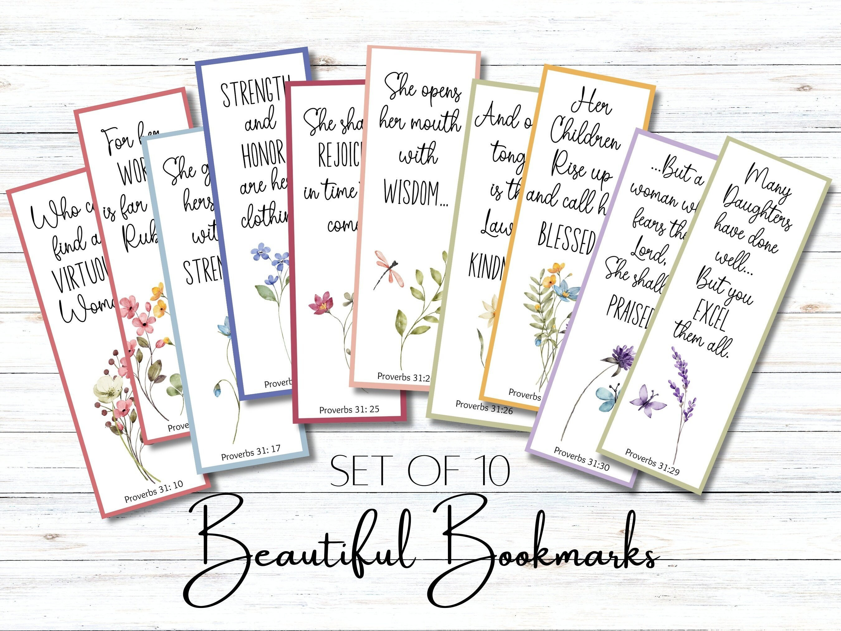 Gift for Her, Mothers Day Gift, Mothers Day, Bookmark, Digital Download ...