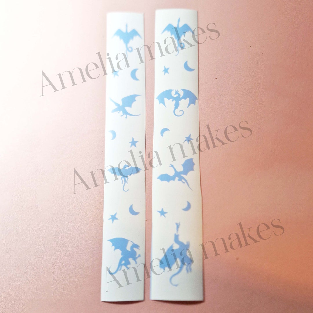 Fourth Wing & Iron Flame Dragon Stencils - Spray Your Books at Home ...