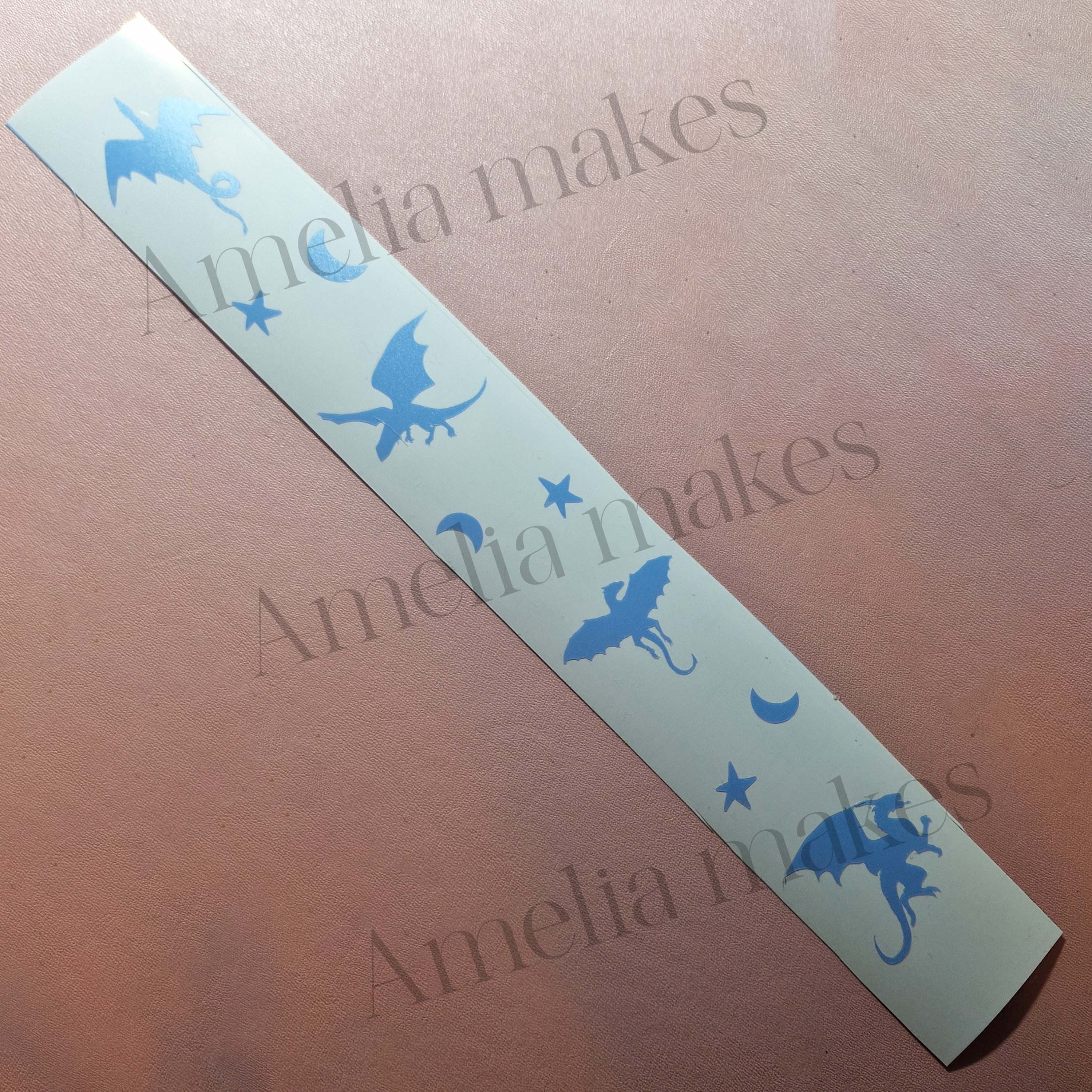 Fourth Wing & Iron Flame Dragon Stencils Spray Your Books at Home DIY ...