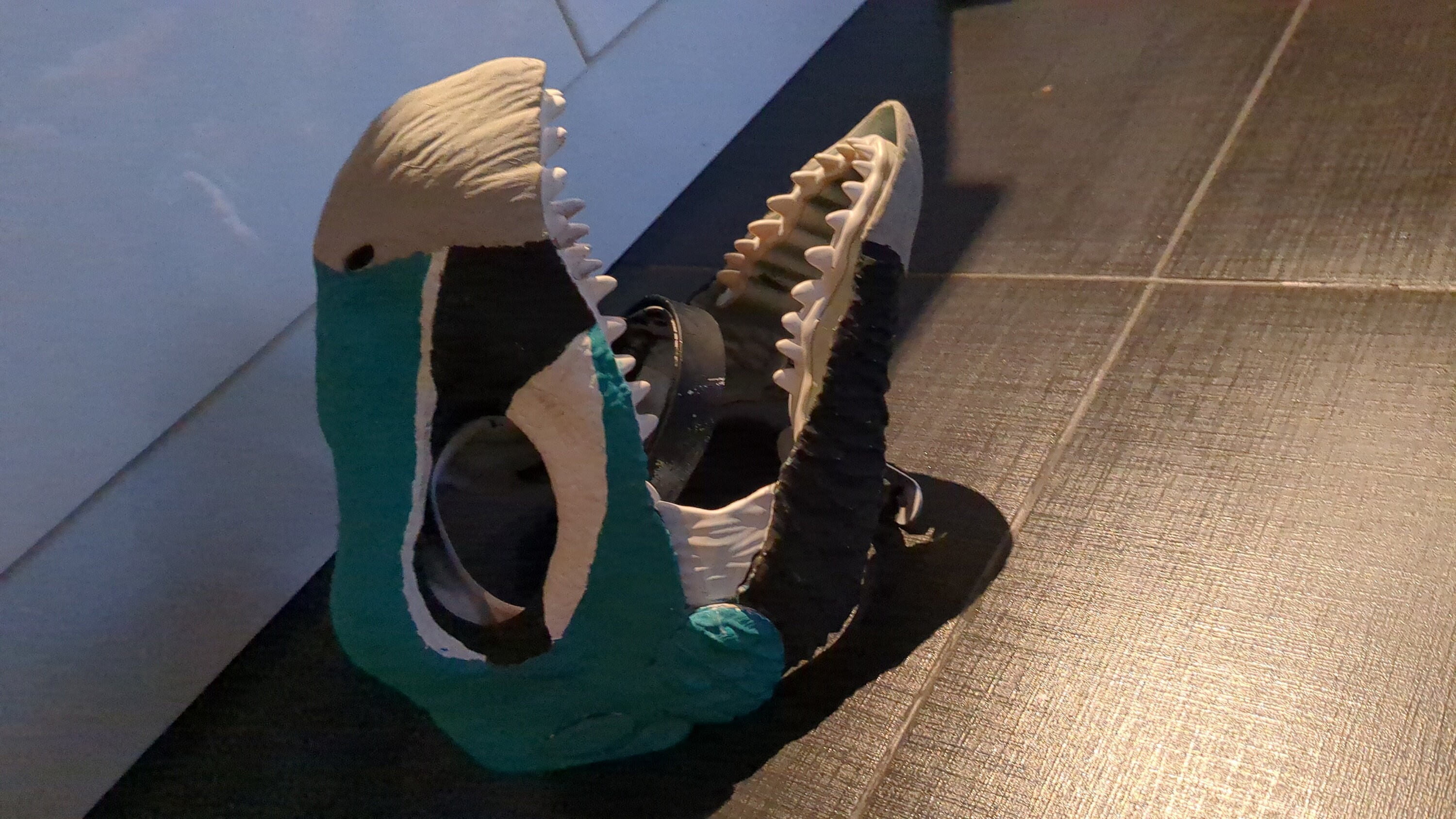 Painted Dino Mask-furry Mask - Etsy