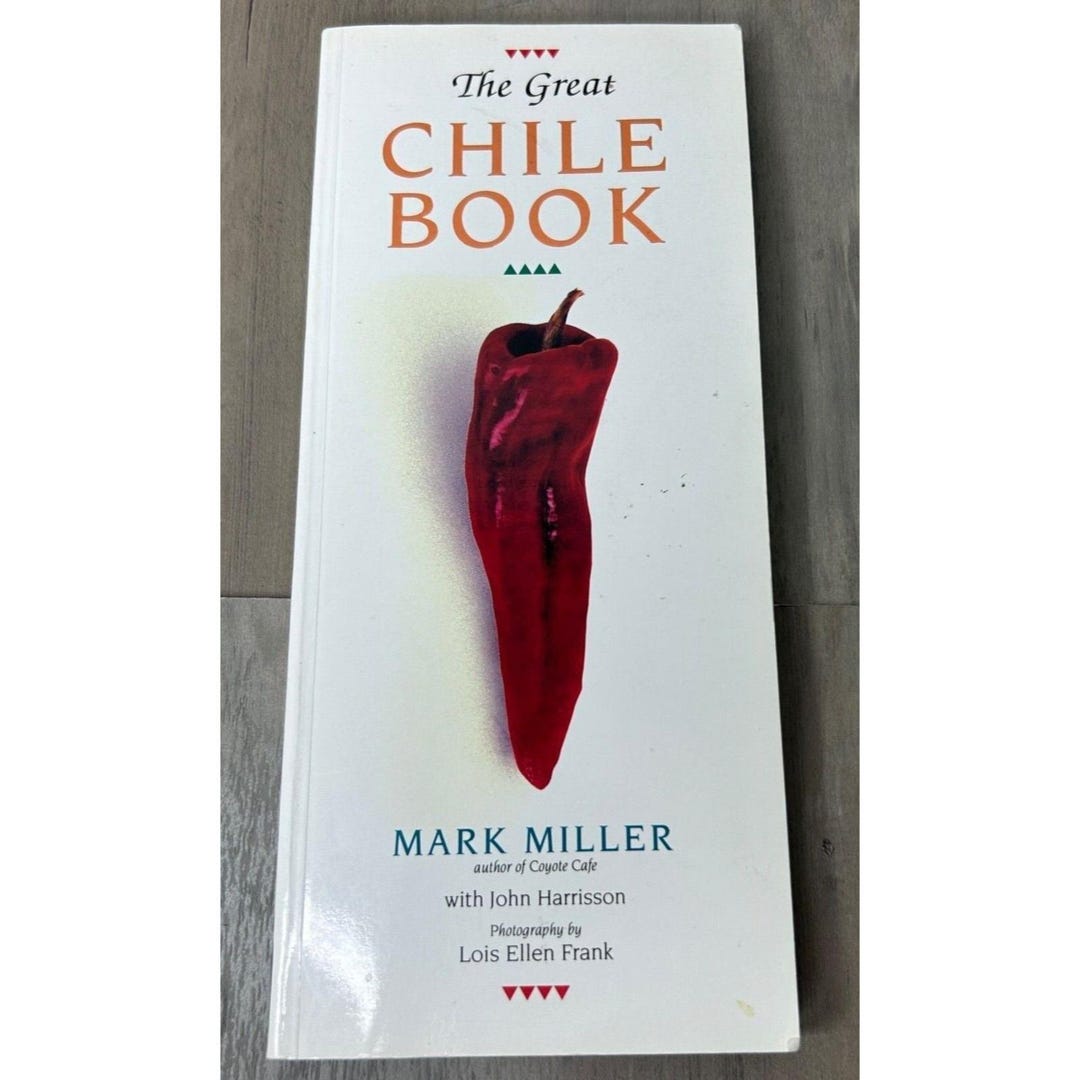 The Great Chile Book Paperback Mark Miller Illustrated 1991 - Etsy