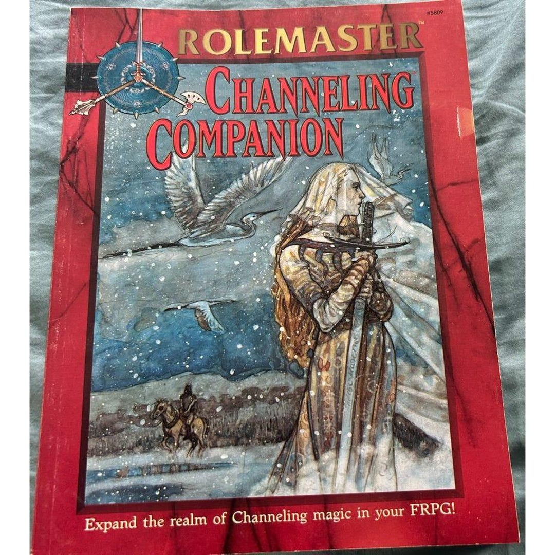 Rolemaster Channeling Companion RPG Book #5809 128 Pages - Etsy