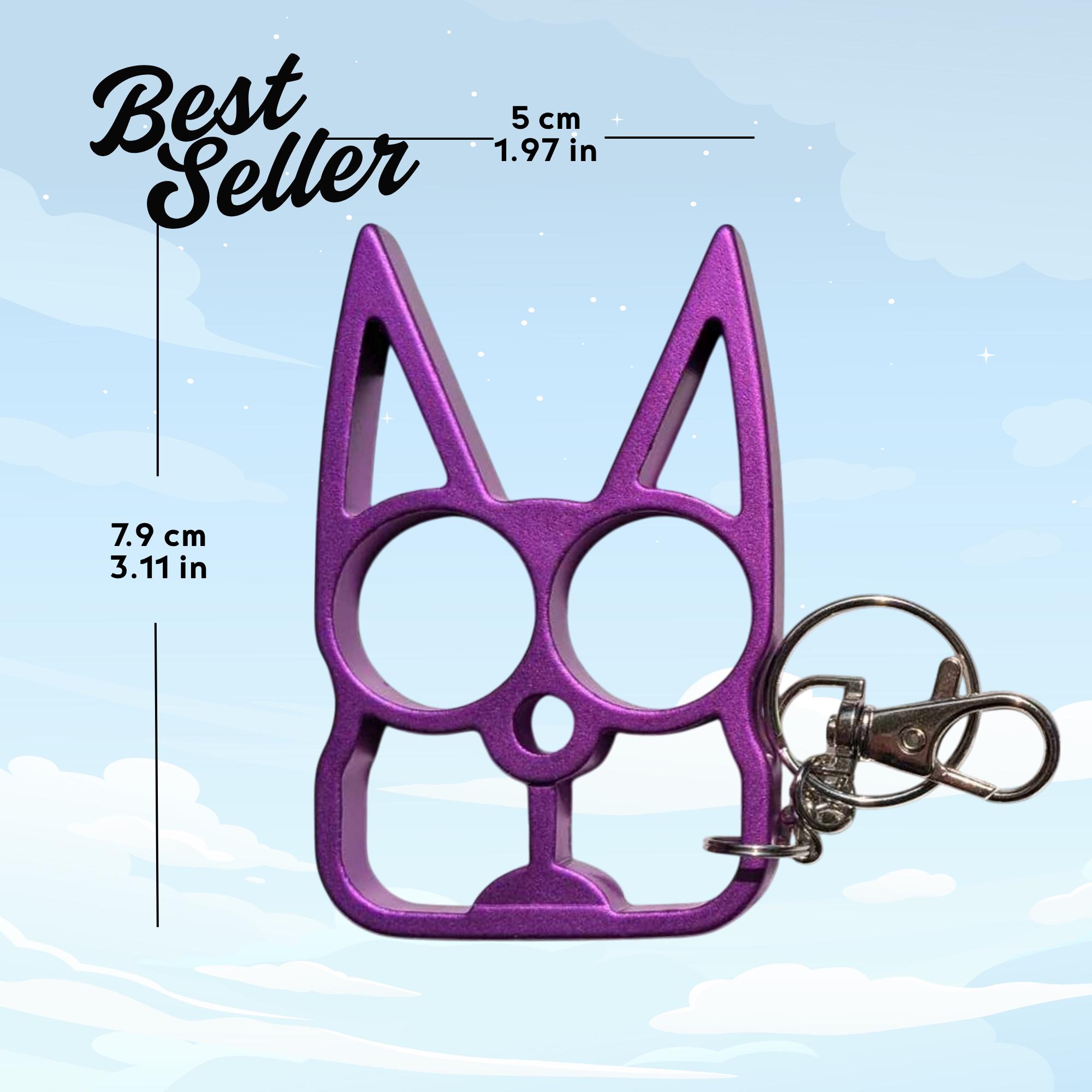 Cat Keychain – Metallic Cat Charm for Bags, Purses, Keys (8 Colors) - Etsy
