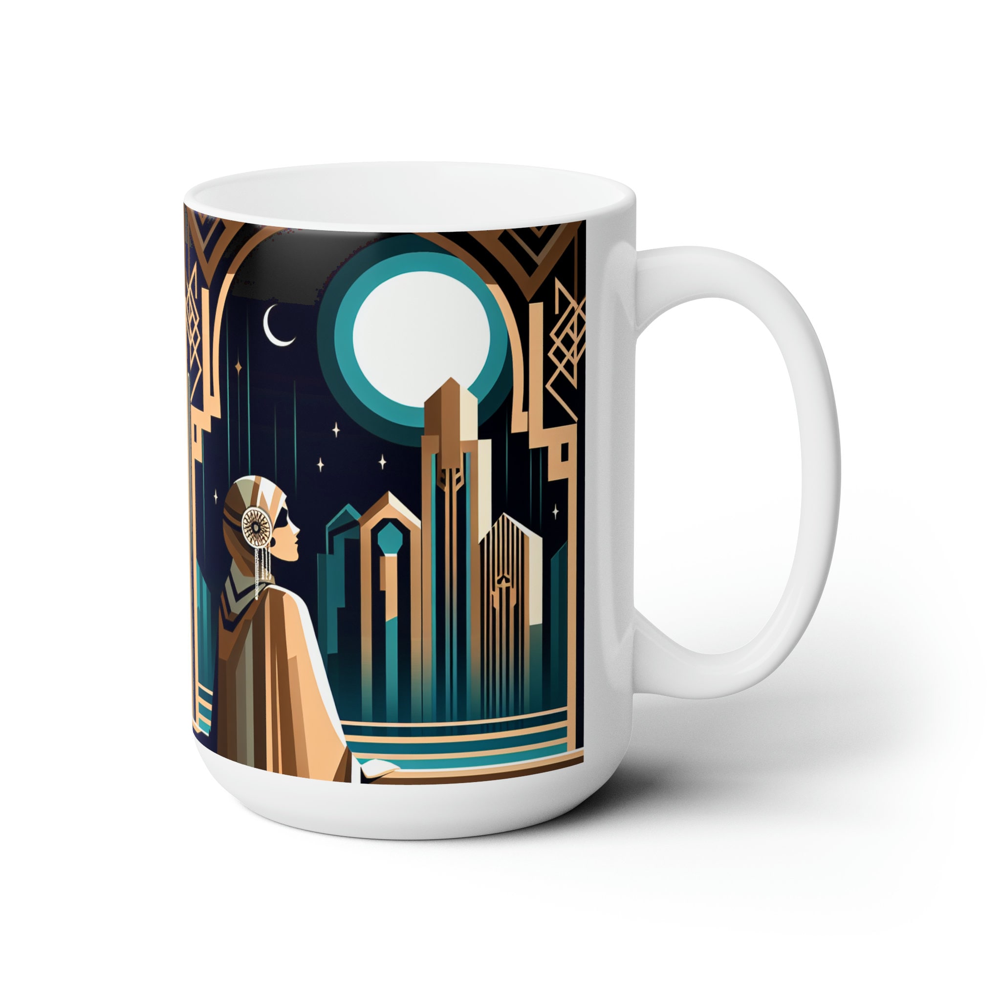 Mucha Coffee Mug Unique Art Deco Coffee Cup Cottagecore Design Gift for ...