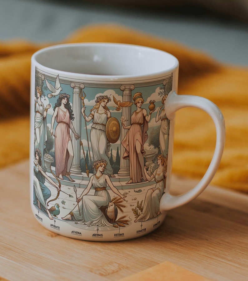 Greece Mythology Mug Gift for Mom Greek Goddess Gifts Greek Mythology ...