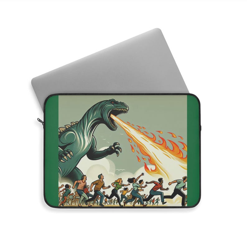 Godzilla Laptop Sleeve, Sci-fi Laptop Case, King of Monsters, Monster ...