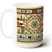 Southwestern Mug Handcrafted Motif Ceramic 15 Oz Gift for Her Arizona ...