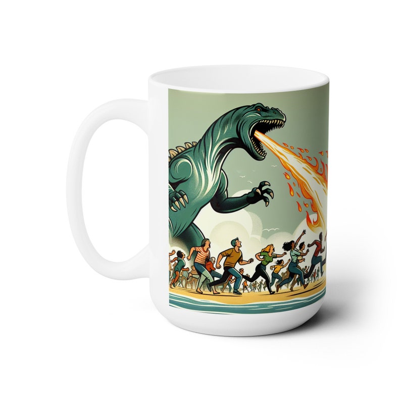 King Kong Cup Godzilla Mug Ceramic Gift Loch Ness Coffee Cup King Kong ...