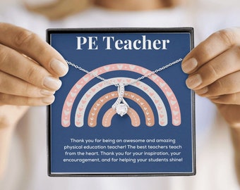Thank You Card Pe Teacher - Etsy
