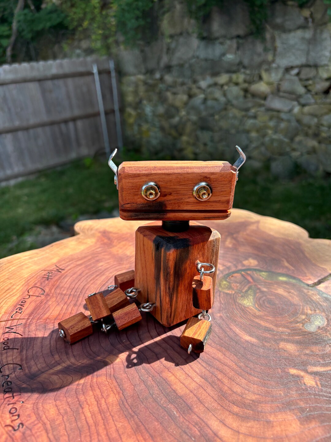 Pallet-bot Wood Toy Robot - Etsy