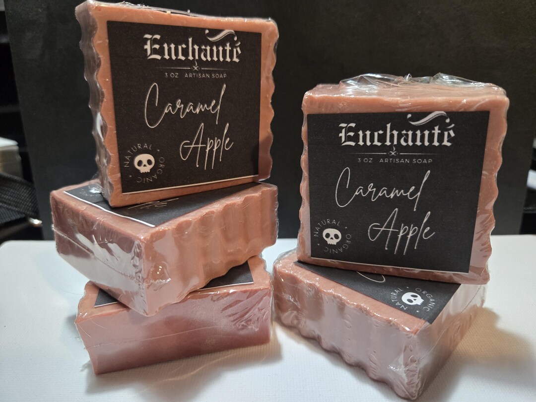 Caramel Apple Holiday Soap Bar - Etsy