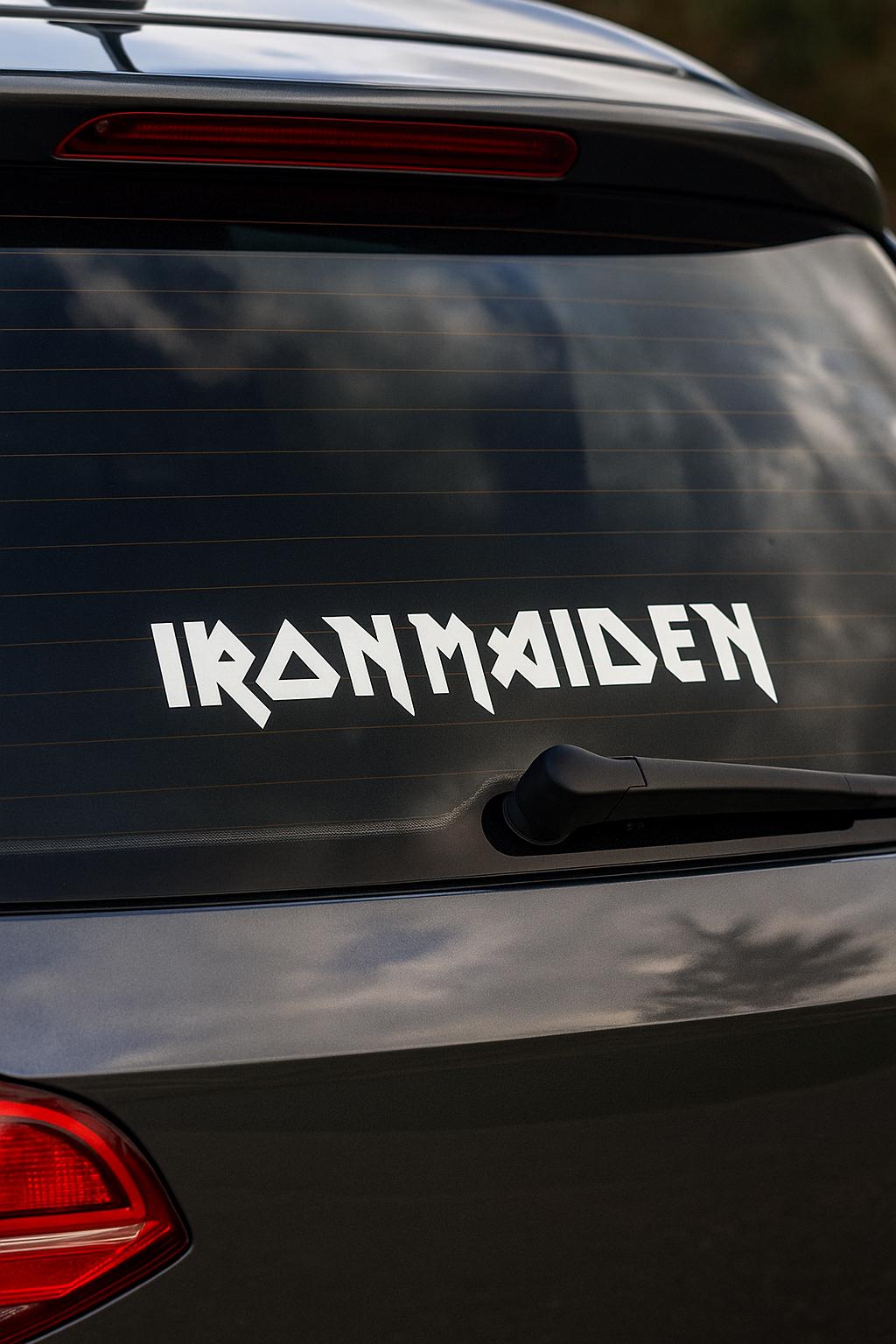 Iron Maiden Vinyl Decal - Etsy