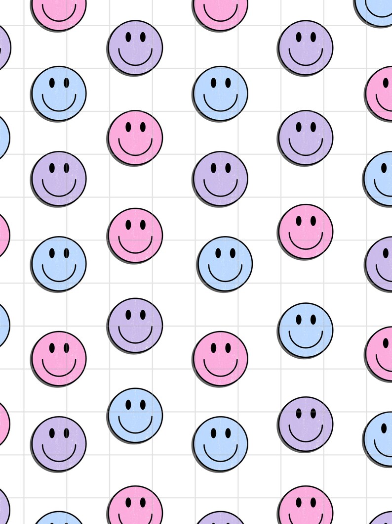 Smiley Faces With Black Borders - Etsy