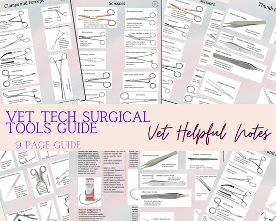 Veterinarian Tools List