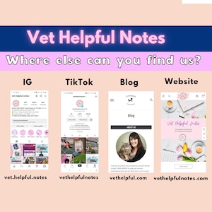 Veterinary CBC Interpretation Vet Tech Notes Vet Med Student Vet Nurse ...