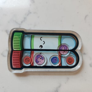 Lab Tech Badge Laboratory Lab Tech Gift Phlebotomist Badge Scientist ...