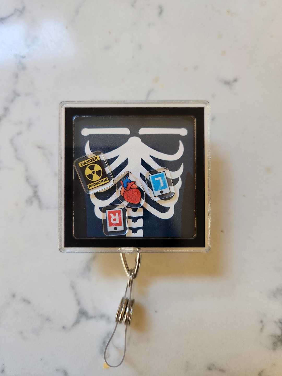 Xray Tech Badge Reel Rad Tech Badge Reel Rad Tech Gift X-ray Badge Reel ...