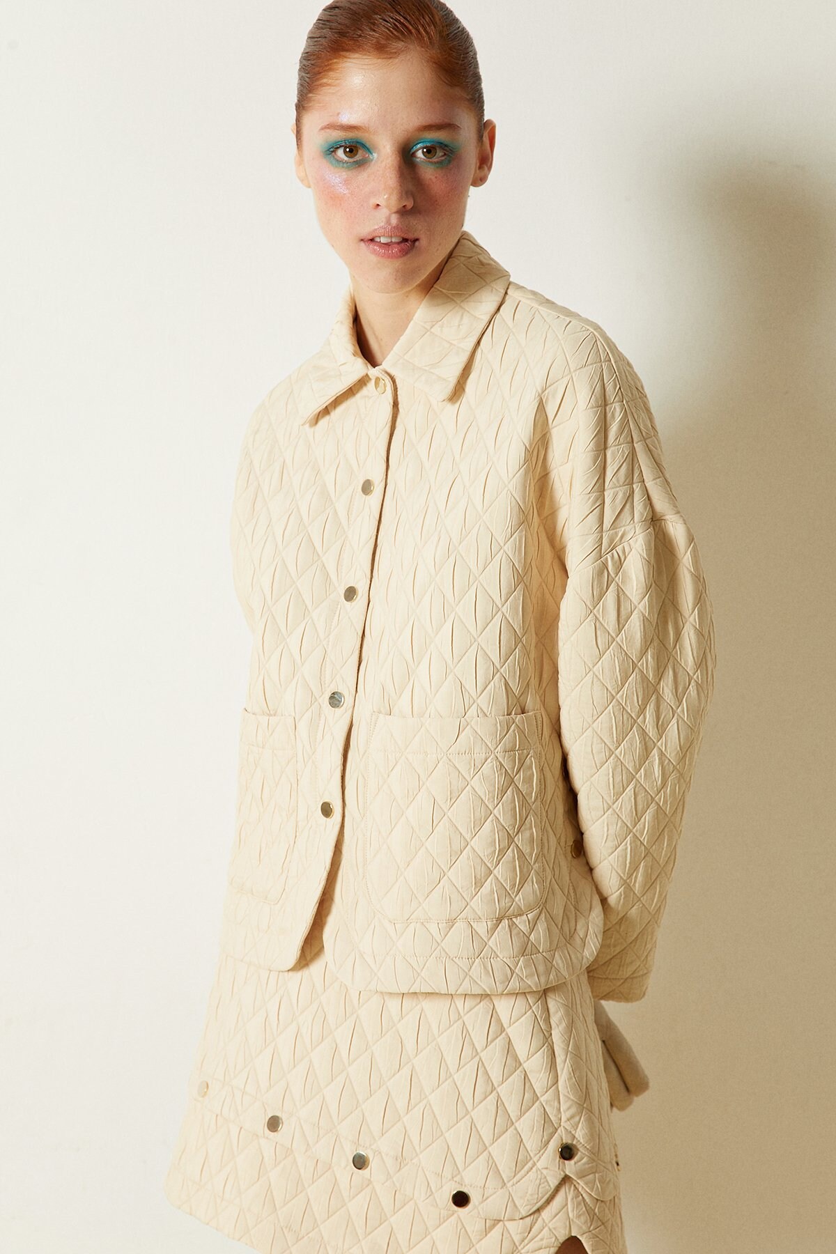 Oversize Quilted Women Jacket Outerwear for Smart Casual Coats - Etsy