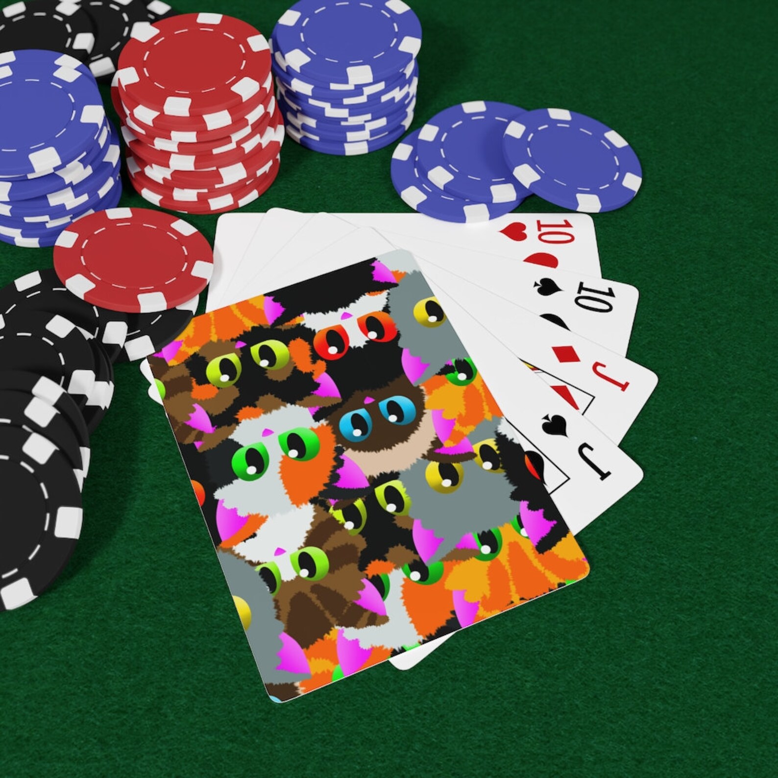 Whole Kitten Kaboodle Playing Cards - Etsy