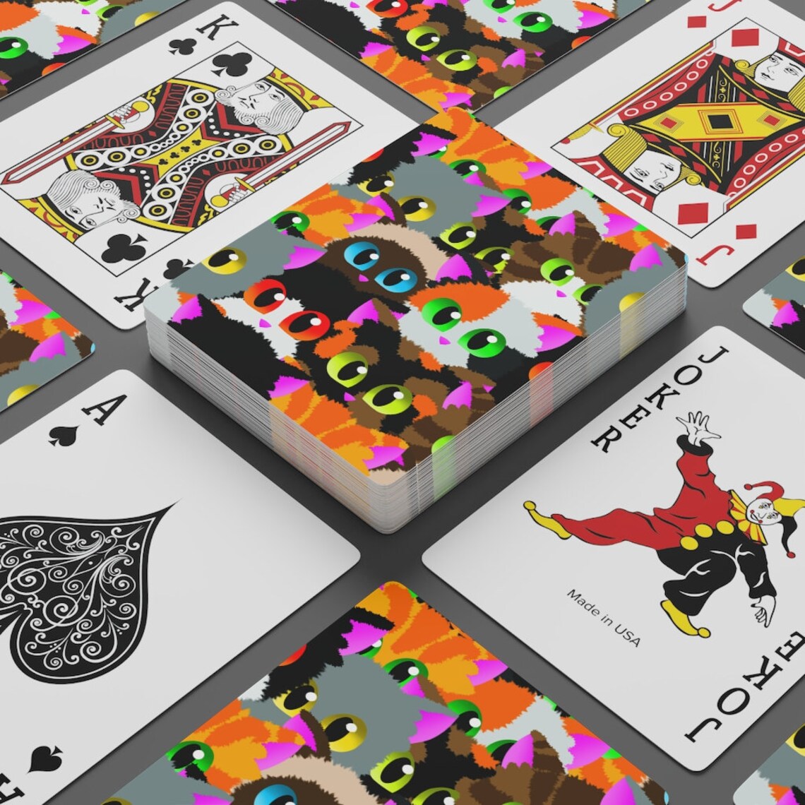 Whole Kitten Kaboodle Playing Cards - Etsy