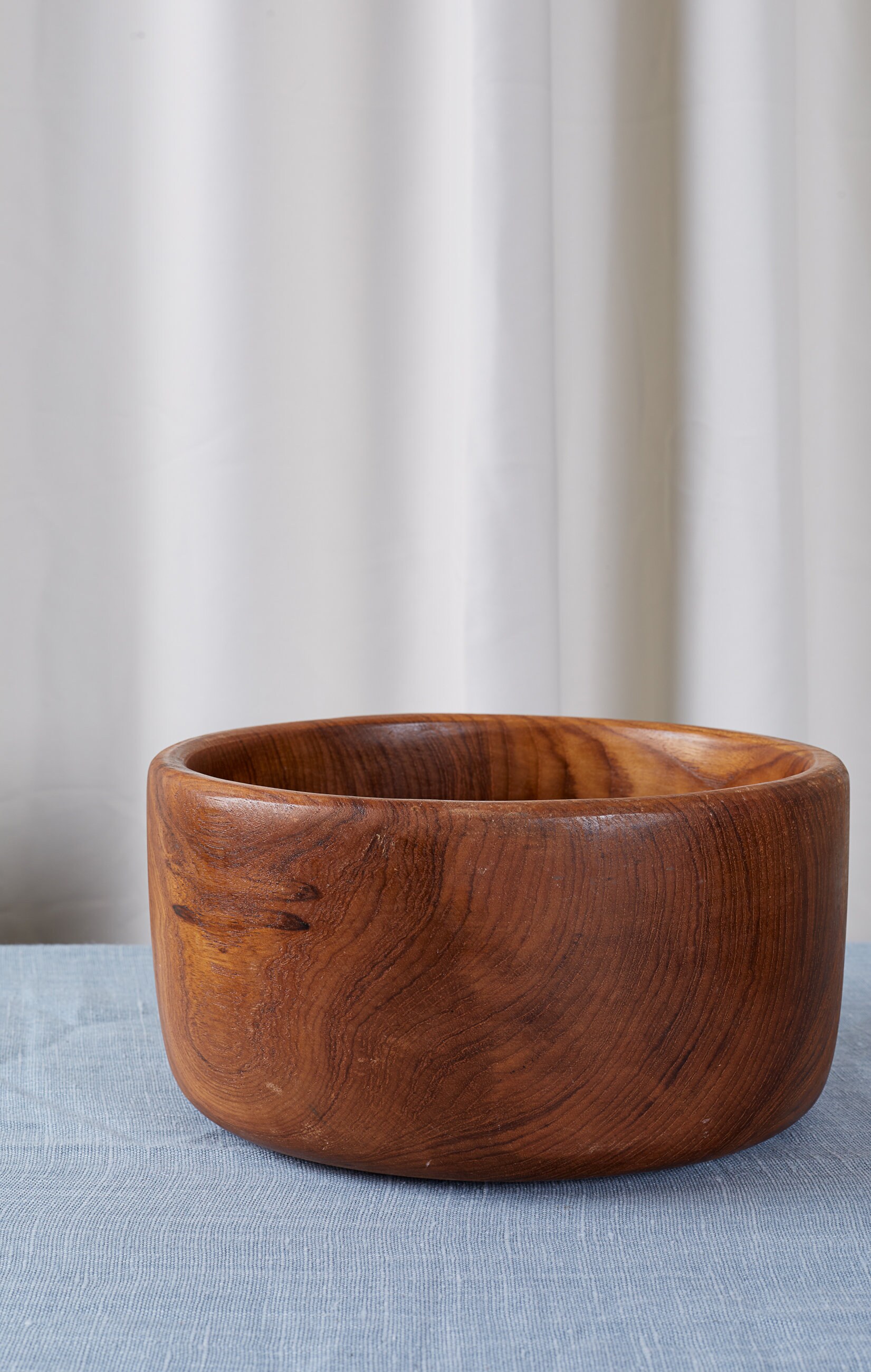 Vintage Dolphin Genuine Teak Wood Salad Bowl Thailand - Etsy