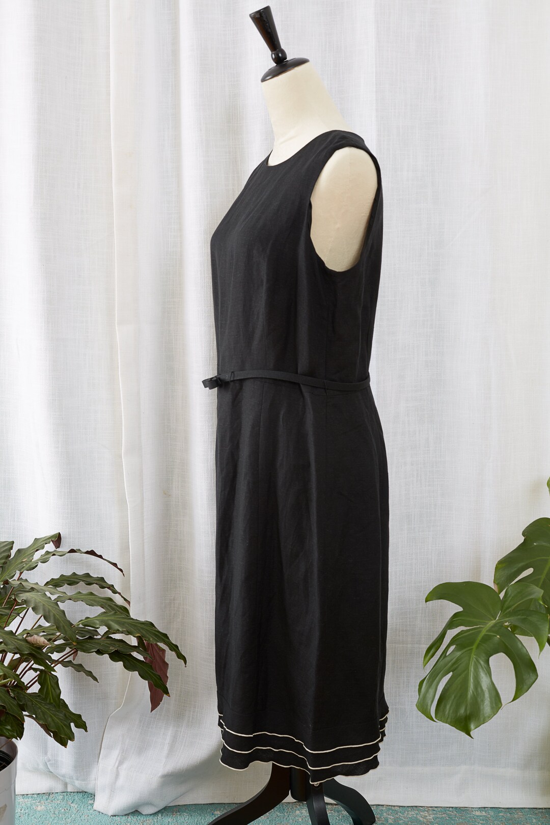 55% Linen Dress by Cynthia Howie in Size 12 - Etsy