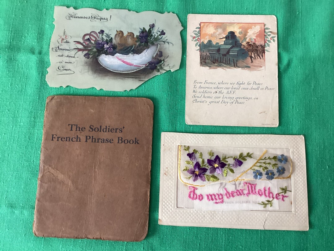RARE FIND From WW1 Book and Cards - Etsy