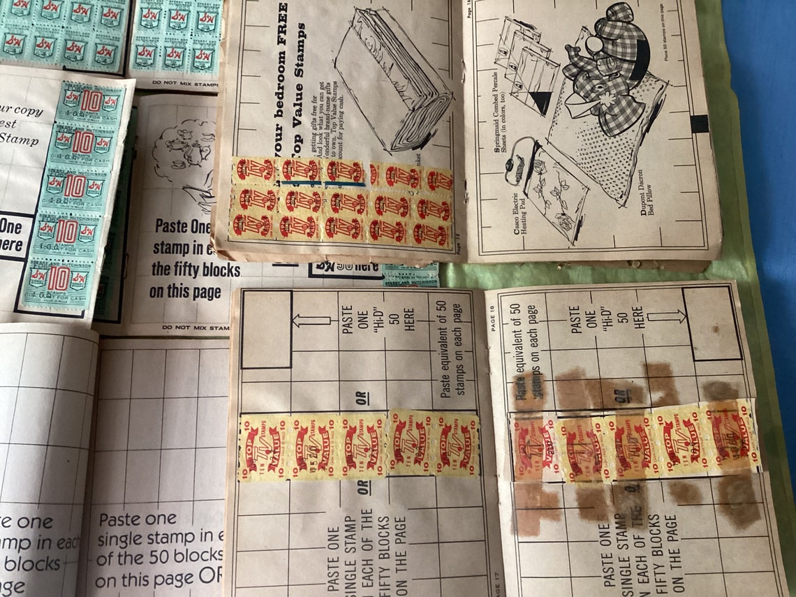S&H Green Stamps, Vintage Circa 1960 - Etsy