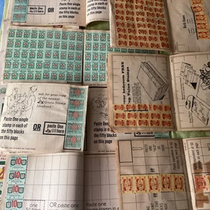 S&H Green Stamps, Vintage Circa 1960 - Etsy