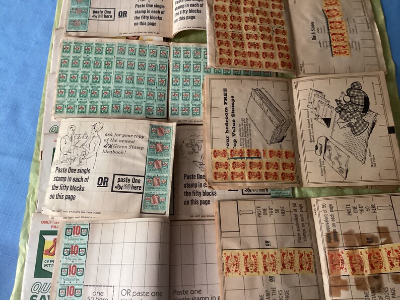 S&H Green Stamps, Vintage Circa 1960 - Etsy