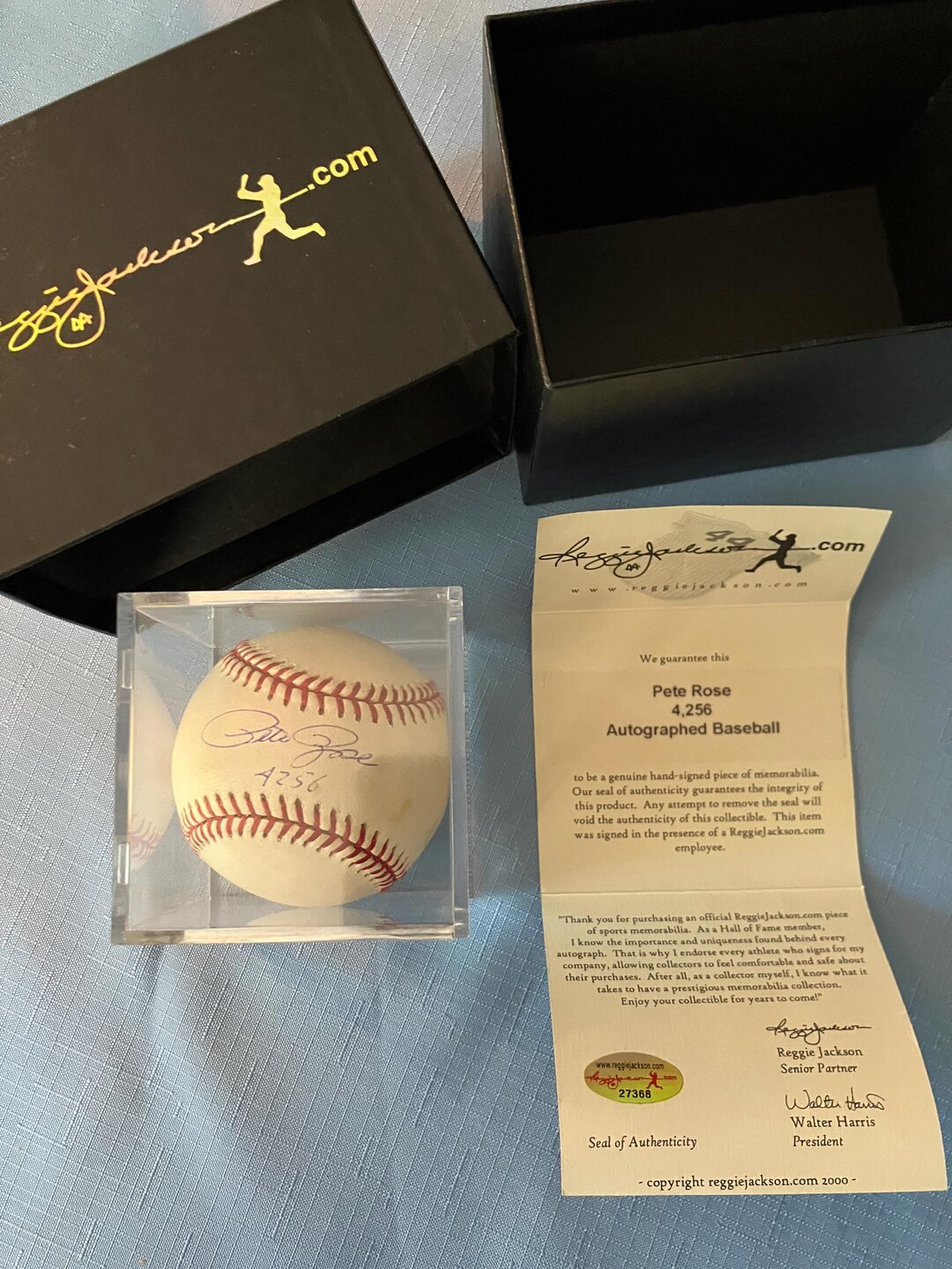 Pete Rose Autographed Baseball - Etsy