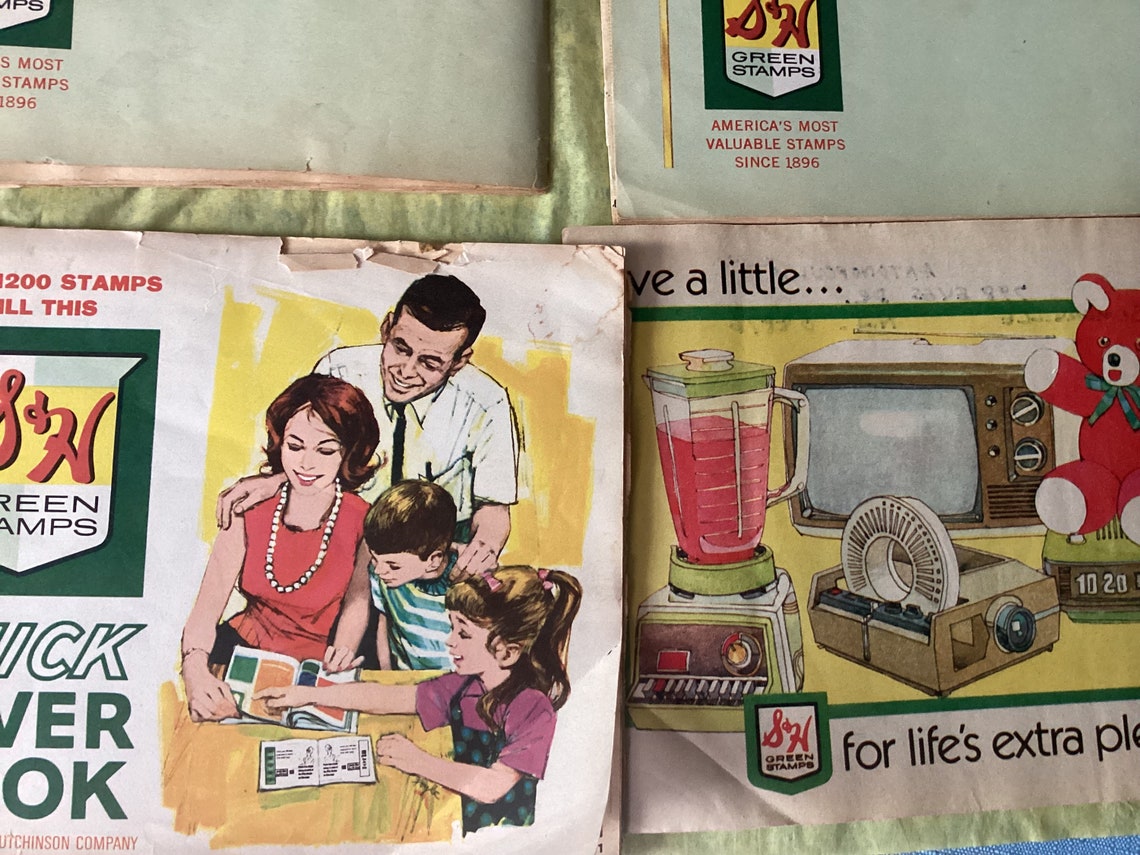 S&H Green Stamps, Vintage Circa 1960 - Etsy