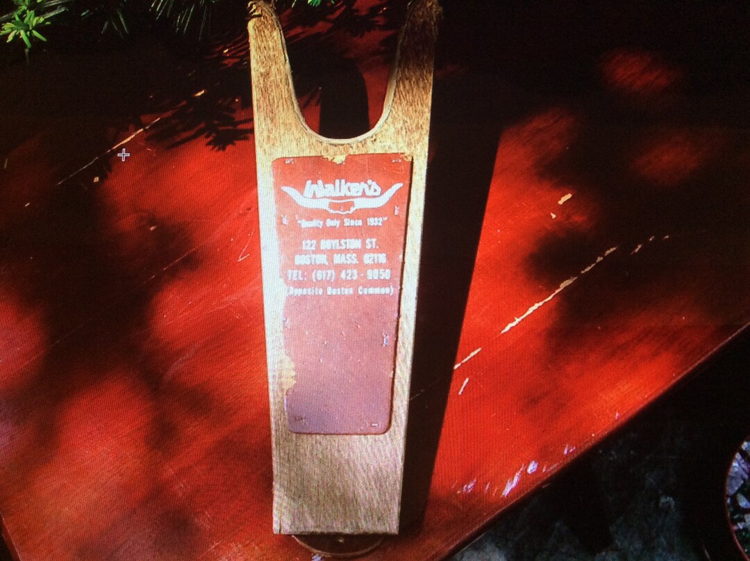 Vintage Shoe Horn From Walker’s, Boston MA - Etsy