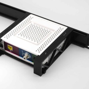 Arris SB6190 Injection Molded Front and 3D Printed Rear Arms 19inch 1U ...