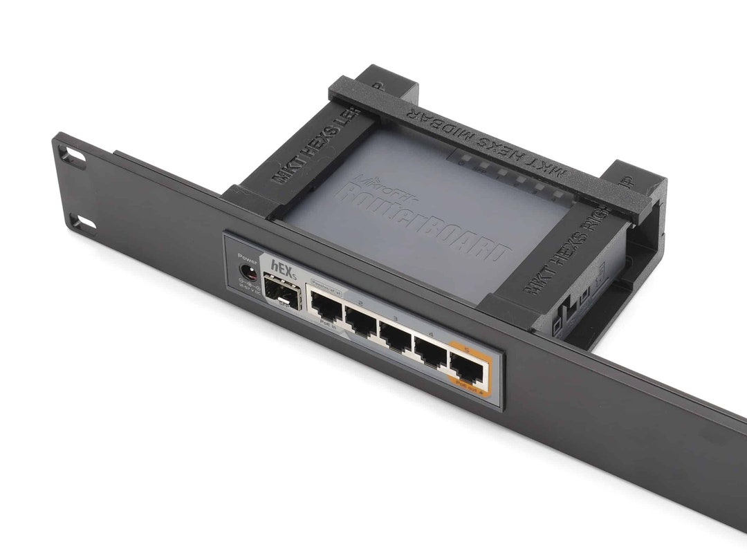 Mikrotik Hexs Injection Molded Front and 3D Printed Rear Armsblack ...